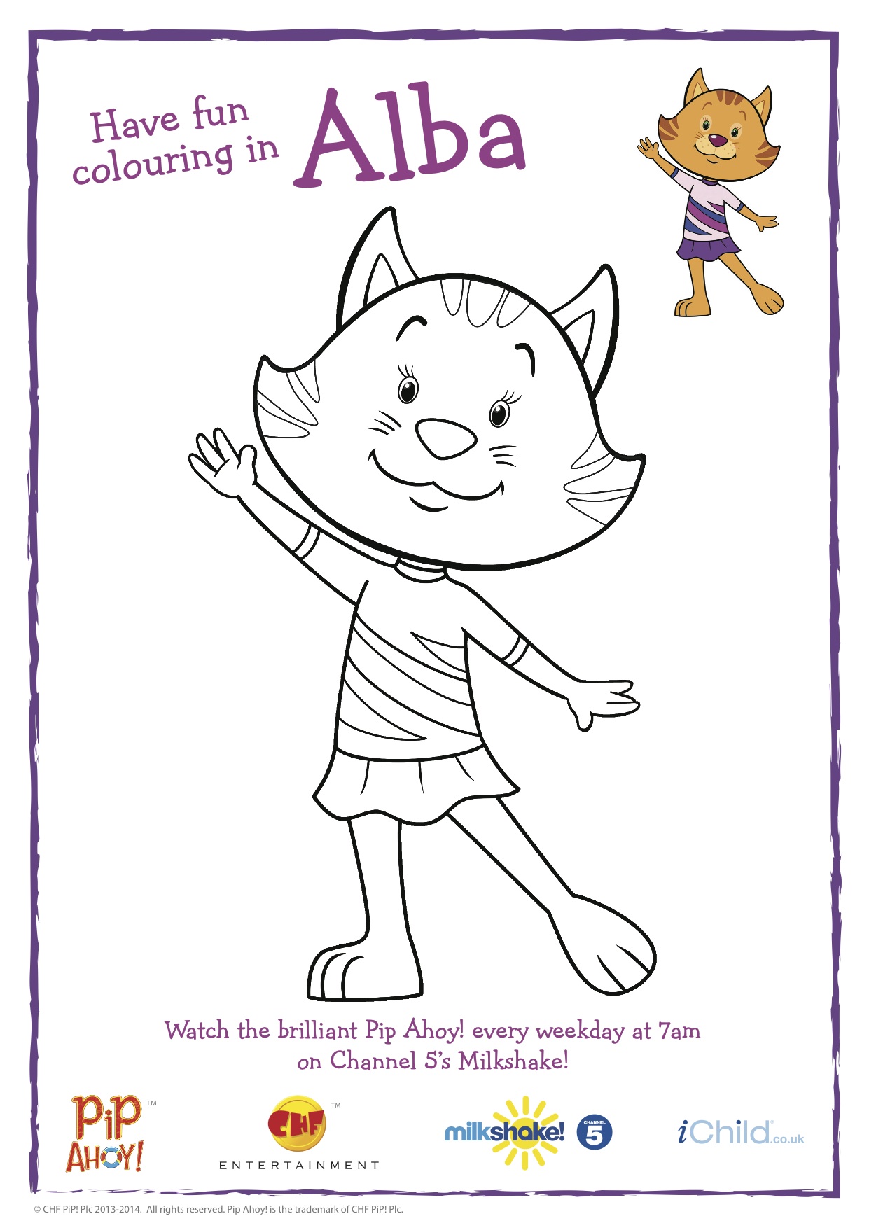 Posters & Colouring In – Pip Ahoy